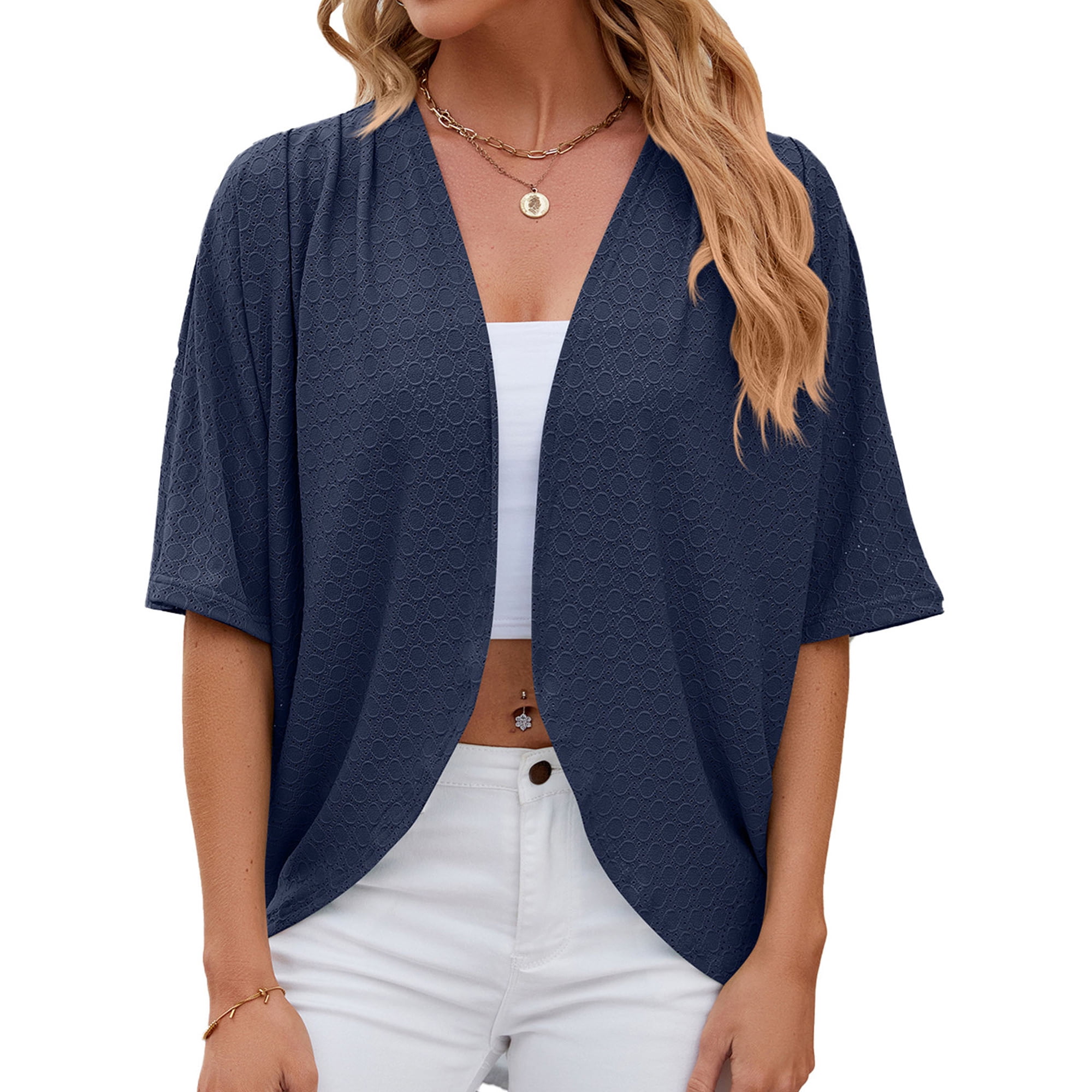 Click here for Bellella Ladies Cardigan Short Sleeve Summer Tops... prices