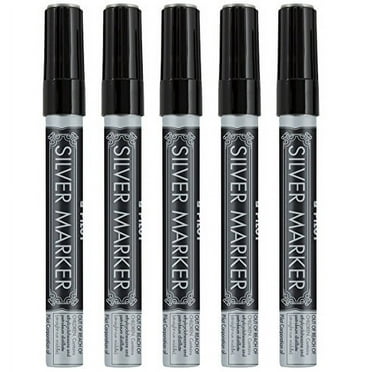Pilot Metallic Permanent Marker, Medium, Silver - Walmart.com