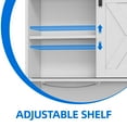 Dextrus Over The Toilet Storage Cabinet,Bathroom Shelf Organizer with ...