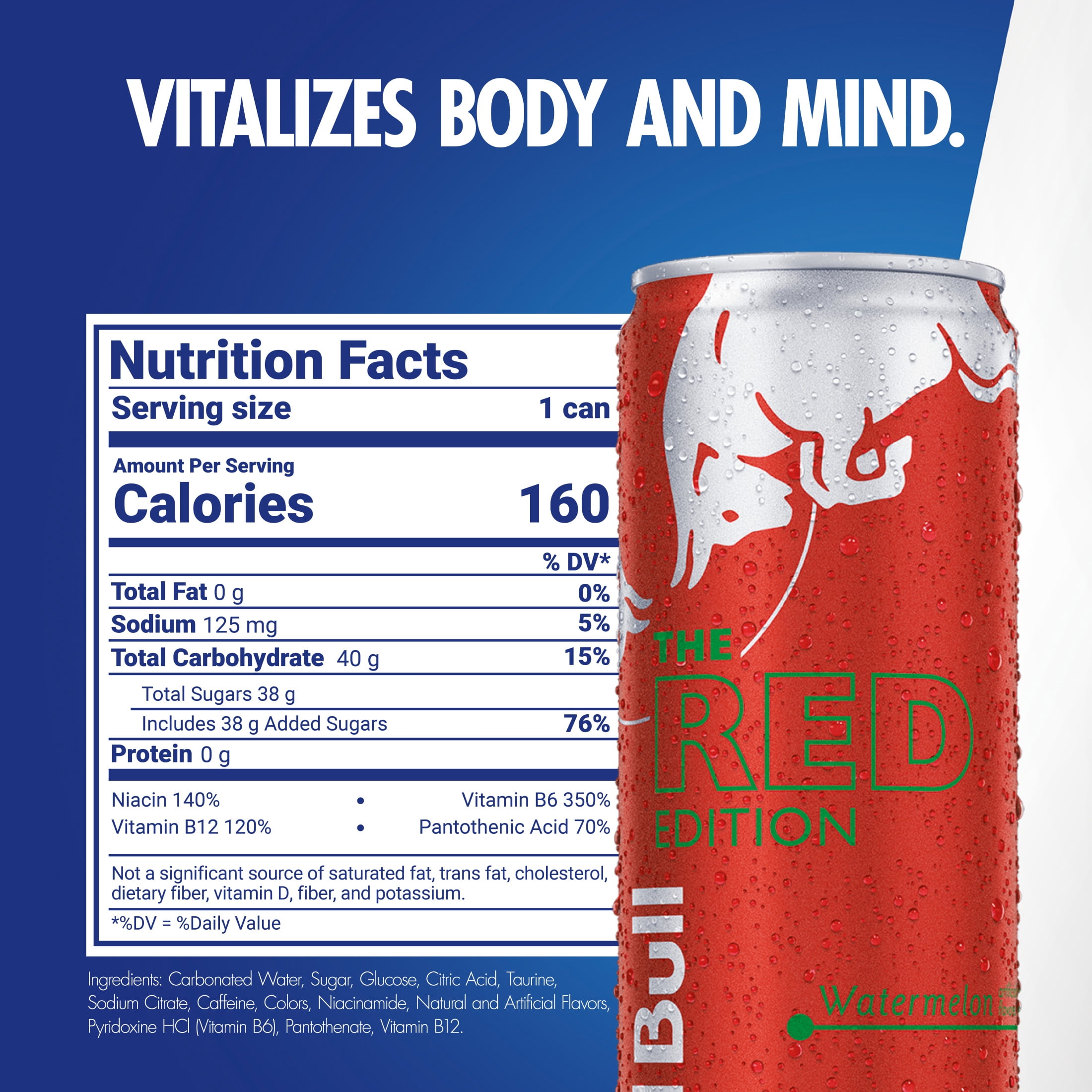 Red Bull Watermelon Energy Drink, 12 fl oz Can Nepal | Ubuy