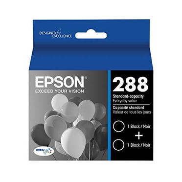 Epson DURABrite® Ultra Ink 288 Black Standard-capacity Ink Cartridges ...
