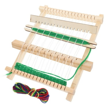 Wood Weaving Loom, Tapestry Weaving Toys, Tabletop puzzle children toys ...