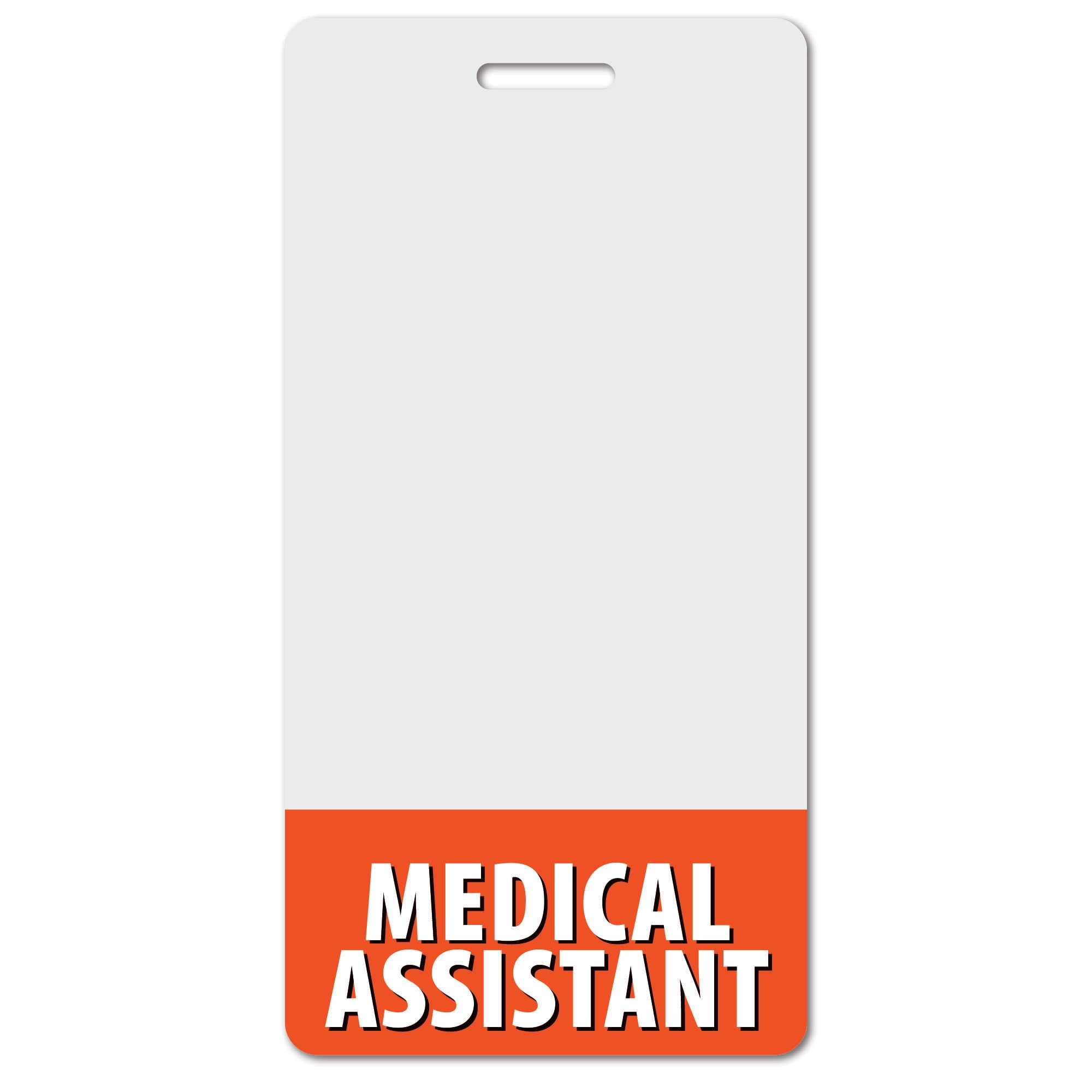MEDICAL ASSISTANT Heavy Duty Vertical Bright Orange (1 pack) - Spill ...