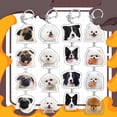 Giaone Cute Dog Key Chain Stylish Acrylic Keychain for Pet Owners Charm ...
