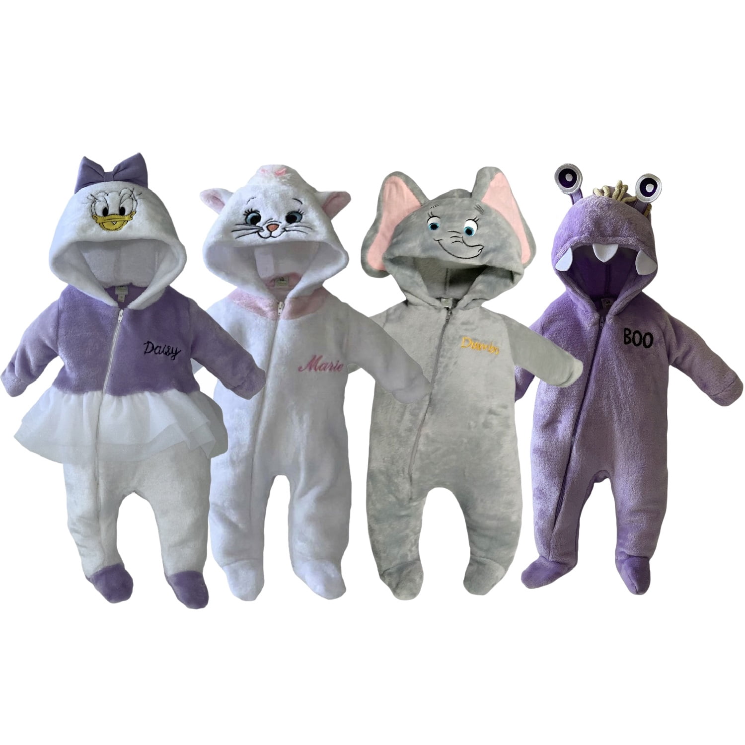 Kit de 4 Mamelucos con Gorro Bordado Disney KitB344 | Bodega Aurrera en ...