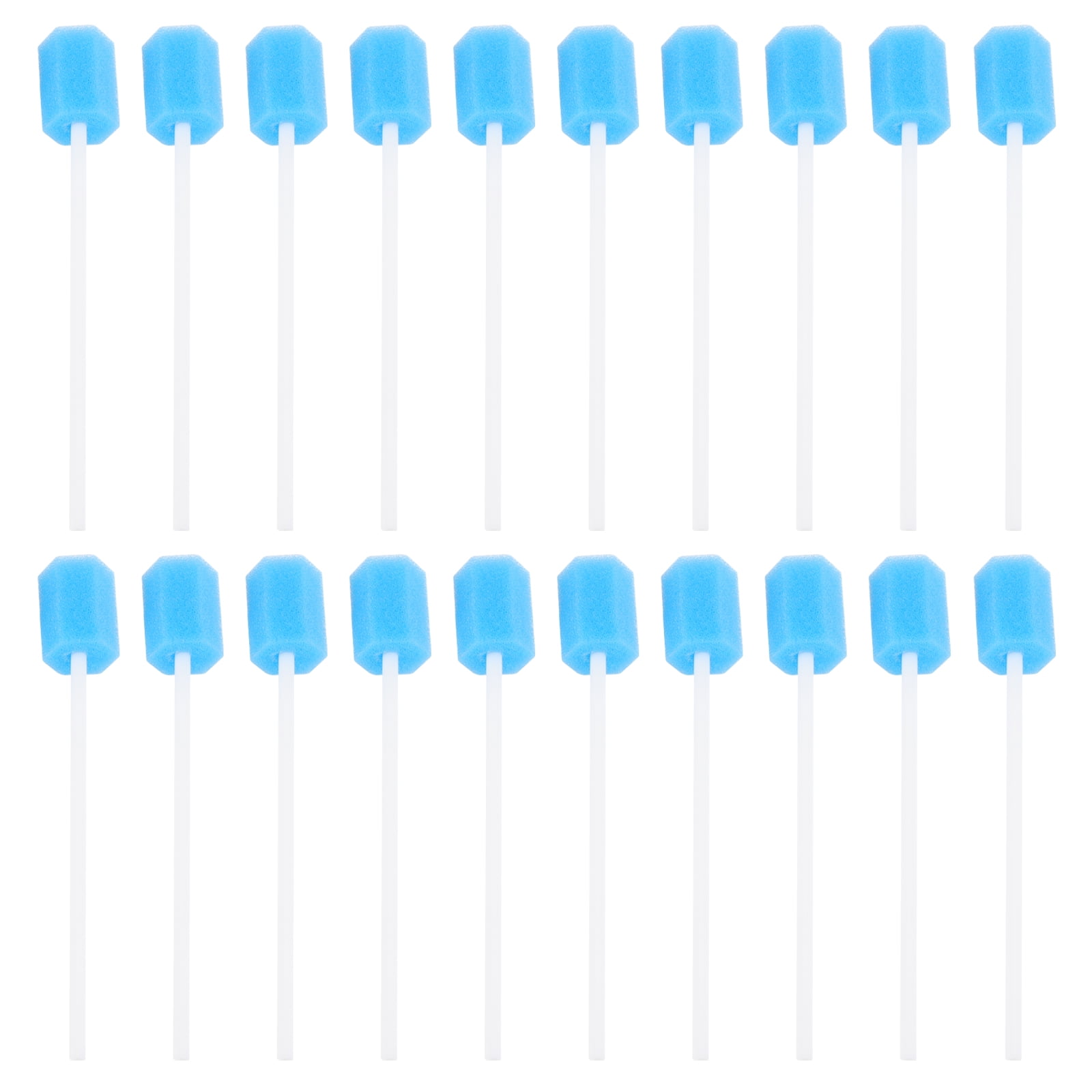 TINKSKY 100 pcs Disposable Sponge Stick Mouth Care Sponge Tooth ...