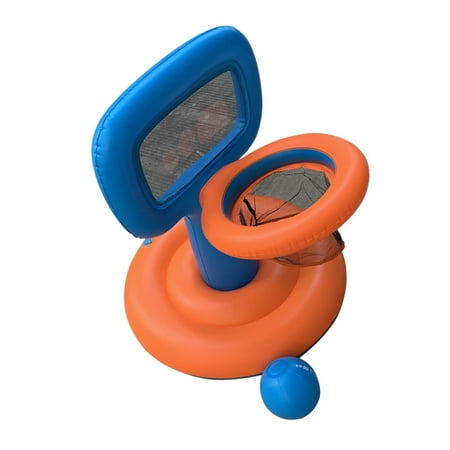 Inflatable Pools Basketball Hoop Swimming Floating Hoop Summer, Kids ...