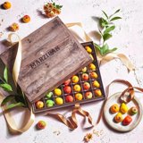 Gourmanity Marzipan Fruit Shaped Candy Giftset, 42 Piece Sweet Food ...
