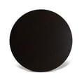 Tilde Contemporary 35-Inch Round Wood Dining Table, Dark Brown Finish ...