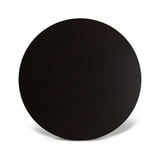 Tilde Contemporary 35-Inch Round Wood Dining Table, Dark Brown Finish ...