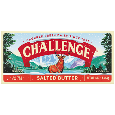Challenge Butter Unsalted Butter, 16 oz, 4 Sticks - Walmart.com