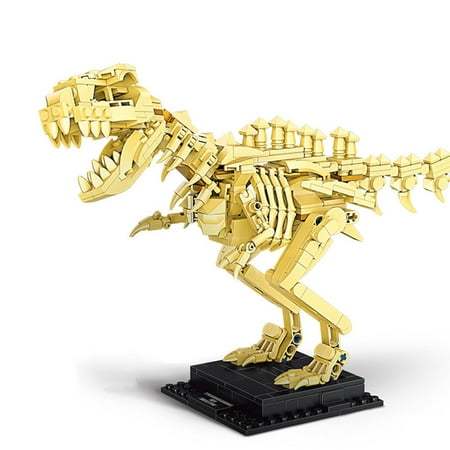 Qianli Dinosaur Fossil Building Kit (Tyrannosaurus Rex, 523 Pieces ...