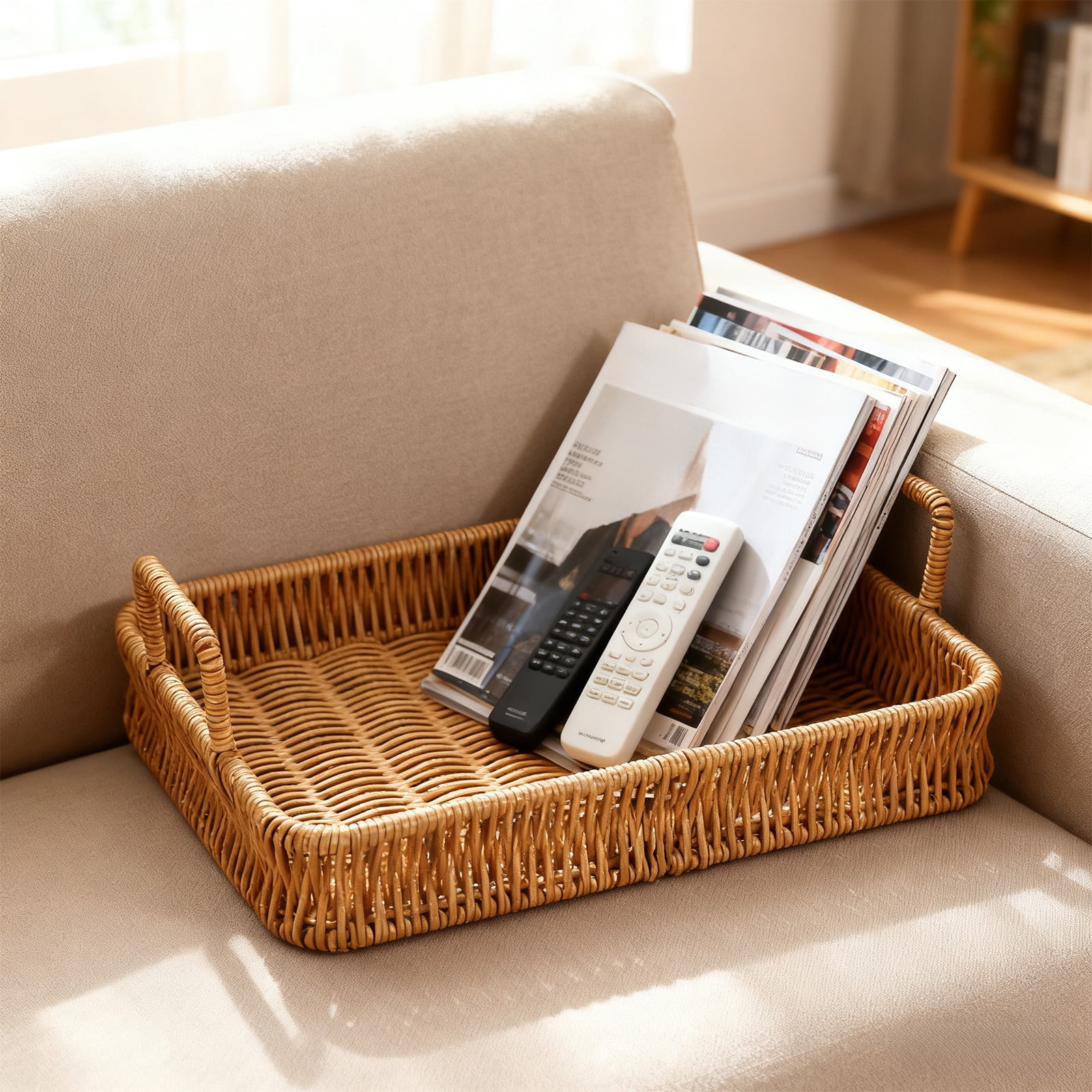 Click here for Ppgejgek Woven Storage Basket Hand Woven Desktop S... prices