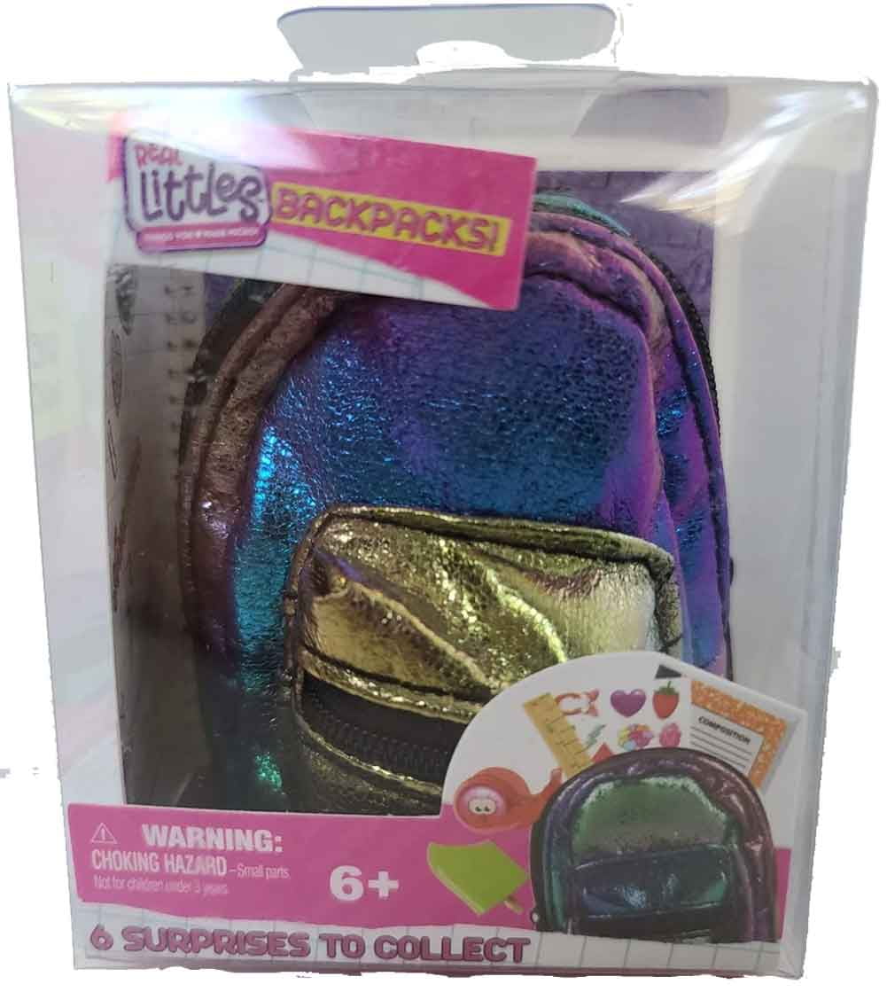 Shopkins Real Littles Toy Backpacks - Walmart.com