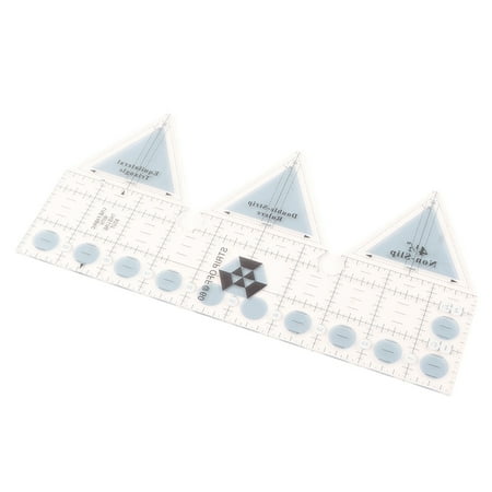 Degree Double Strip Ruler,Ruler Grids 45/60/90 Degree Quarter Triangle ...