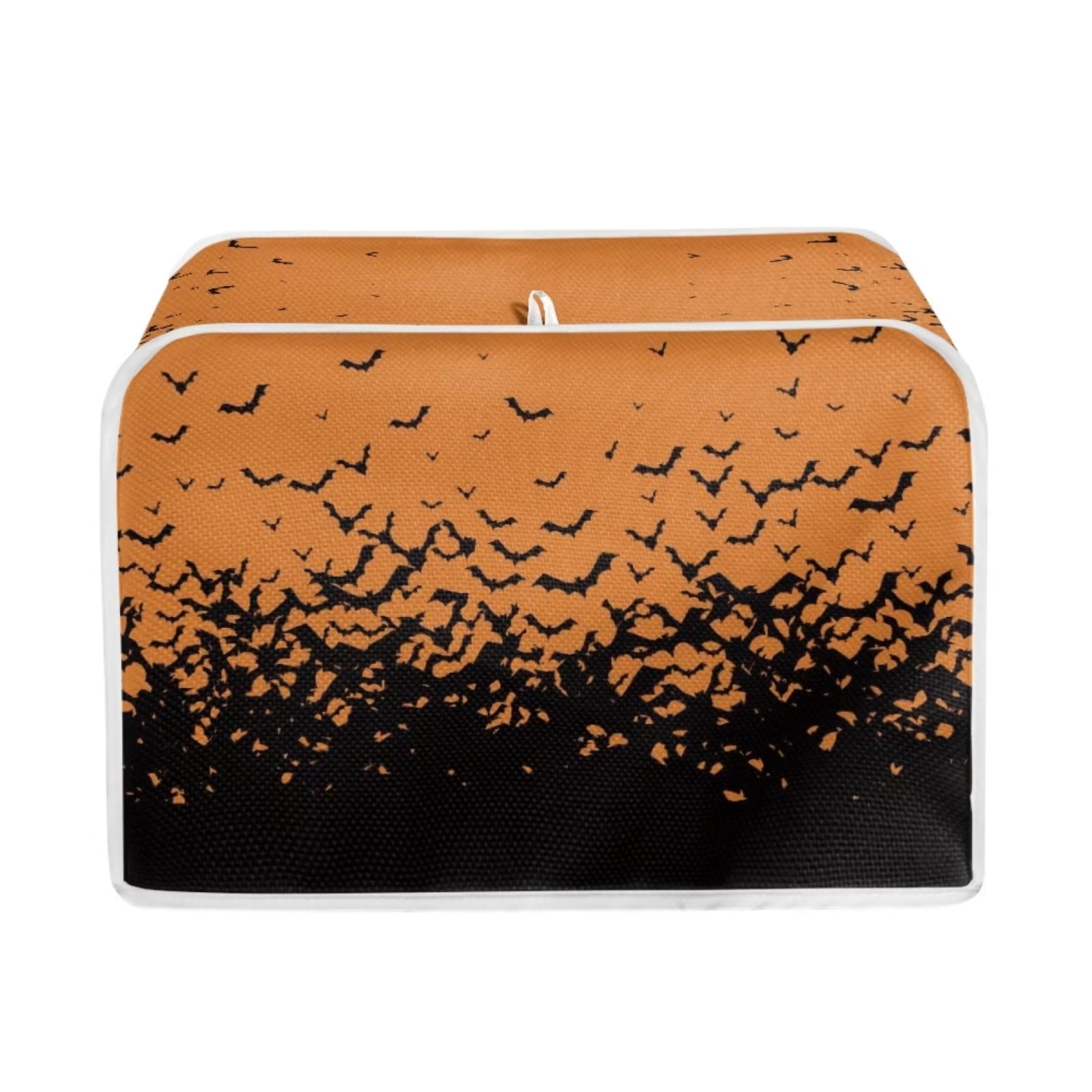 FKELYI Halloween Bats Toaster Cover Lightweight Bread Machine Cover for ...