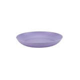 Your Zone Purple Plastic Round Plate 7.5 Inch Kids Plate - Durable and ...