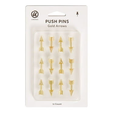 Pen + Gear White Steel Precision Crafted ThumbTack Thumbtacks 200 Count ...