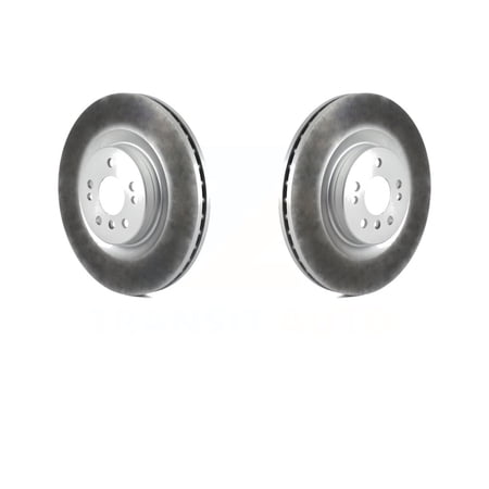 Front Coated Disc Brake Rotors Pair For Mercedes-Benz GL450 ML350 R350 ...