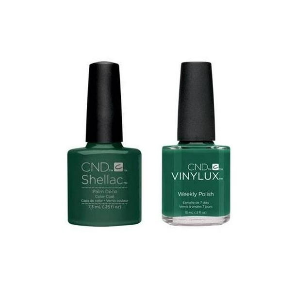CND SHELLAC & VINYLUX Combo [PALM DECO] * BEAUTY TALK LA * - Walmart.com