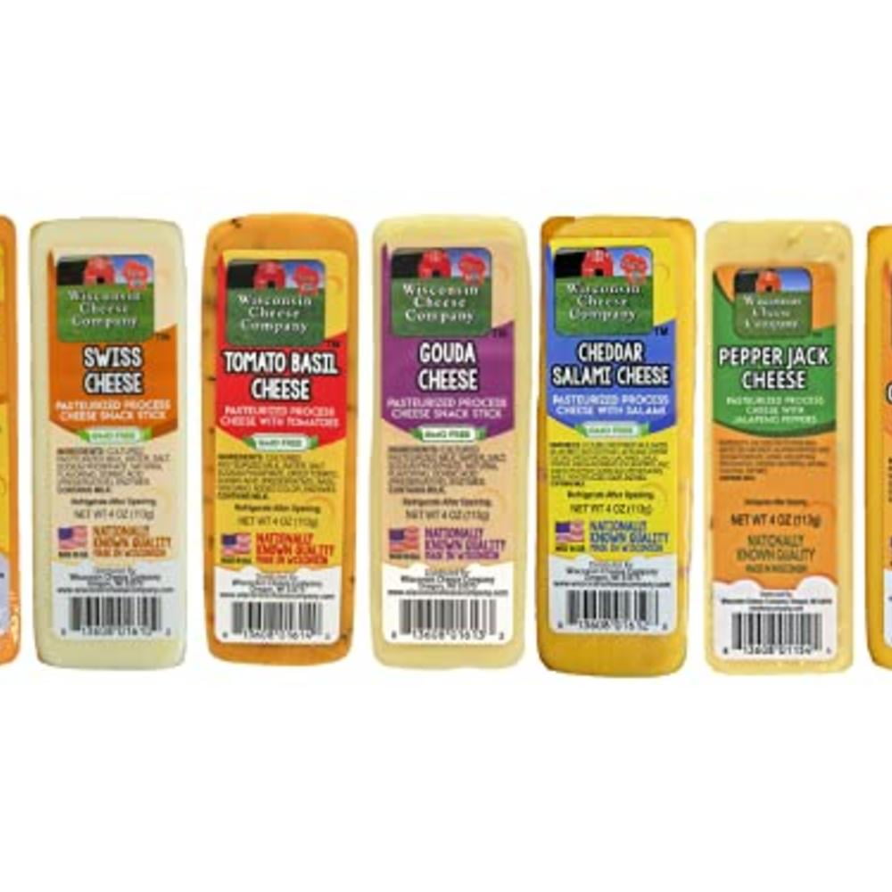 Wisconsin’s Best Cheddar Salami Shelf Stable, 4oz, 6 ct, Low in Sugars ...