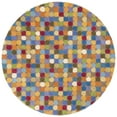 SAFAVIEH Soho Fortuna Polka Dots Wool Runner Rug, Multi, 2'6" x 12 ...