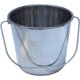 Stainless Steel Milk Pail Bucket with Lid & Handle - Walmart.com