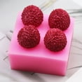 3D Lychee Silicone Mould Cake Chocolate Mold Wedding Cake Decorating ...