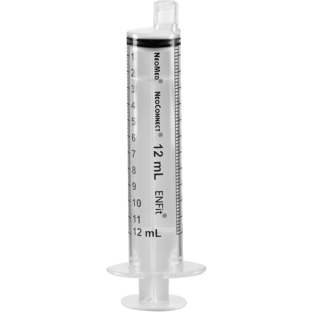 NeoConnect at Home 12mL Bolus Reusable O-ring Syringe with ENFit - Case ...