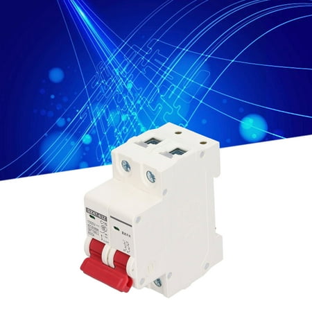 Sonew Circuit Breaker 2P Low Voltage 6000A Breaking Capacity DIN Rail Mount 16A DC 1000V,2P ...