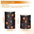 Basketball Net Pattern Flameless LED Candle Set with Remote, Battery ...