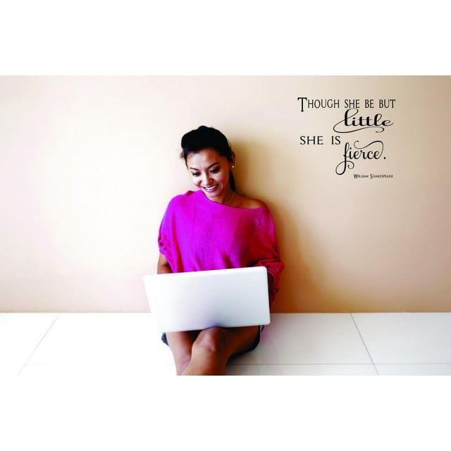 New Wall Ideas Though She Be But Little She Is Fierce. William ...