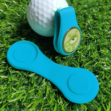 Clairlio Silicone Ball Mark Clips Folding Mini Golf Caps Clip Marker ...