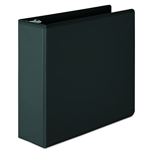 Wilson Jones 3 Inch 3 Ring Binder, Basic D-Ring View Binder, Black ...
