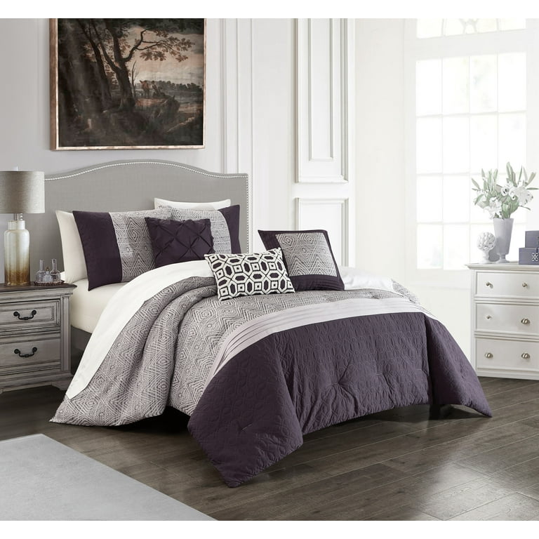 Plum King Comforter Sets