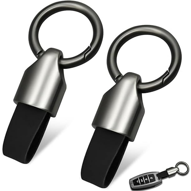 2Pcs Car Key Chain Clip, Leather Keychain Key Fob Keychain, Key Chain ...