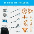 National Geographic 50-Piece Magnetic Marble Run – STEM Engineering Kit ...