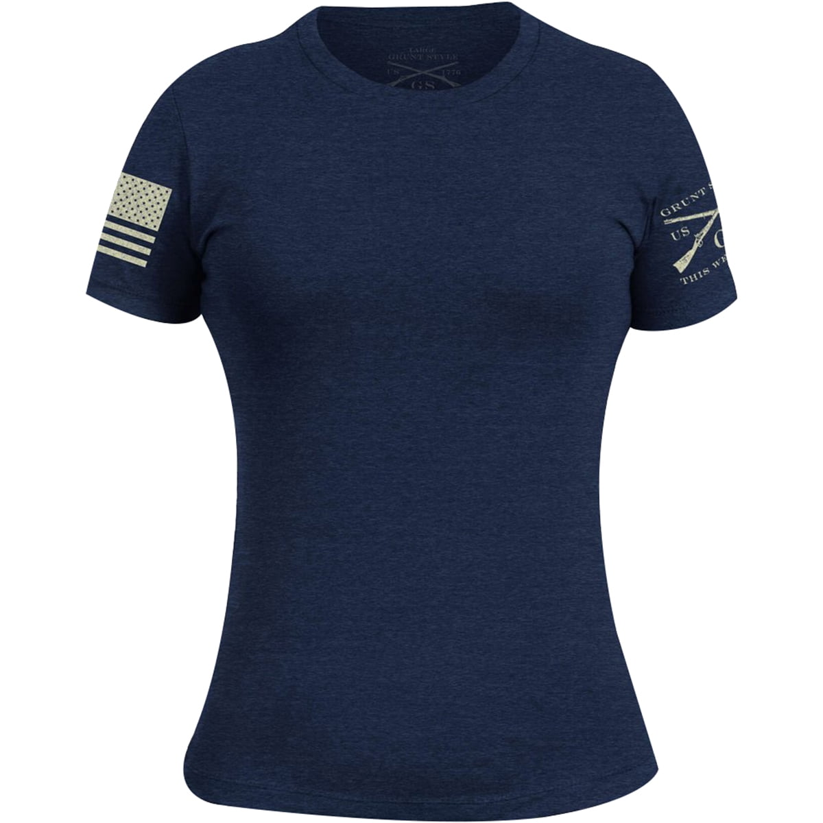 Grunt Style - Grunt Style Women's Basic Crewneck T-Shirt - Navy ... Grunt Style - Grunt Style Women's Basic Crewneck T-Shirt - Navy ...