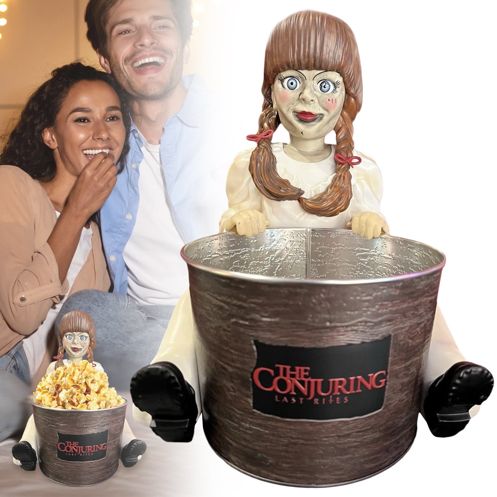 Annabelle Conjuring Last Rites 2025 Regal Seau à Maïs Éclaté Exclusif ...