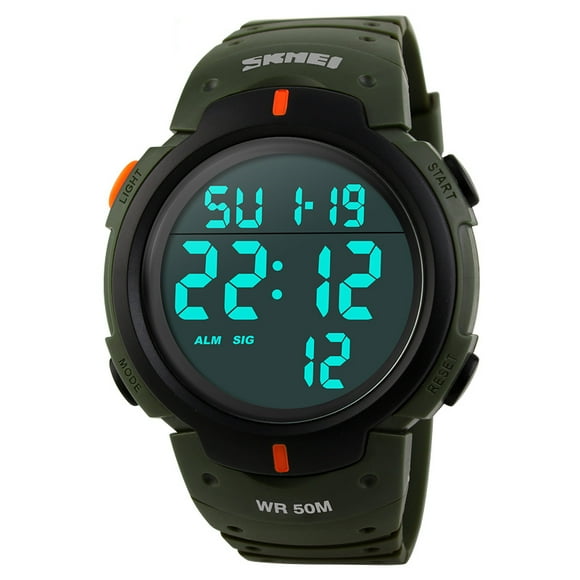 Large Face Digital Watch