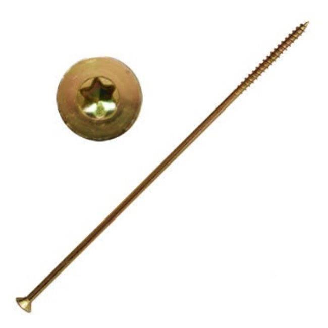 Screw Products YTX-15120-EA Gold Star Extra Long Multi Purpose Star ...