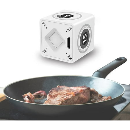Velusa Kitchen Timer,Egg Meat Food Cooking,Mini Smart Digital Cube ...