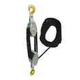 Tnarru Rope Hoist Pulley Manual Hand Lift Rope Pulley Hoist 270 Degree ...
