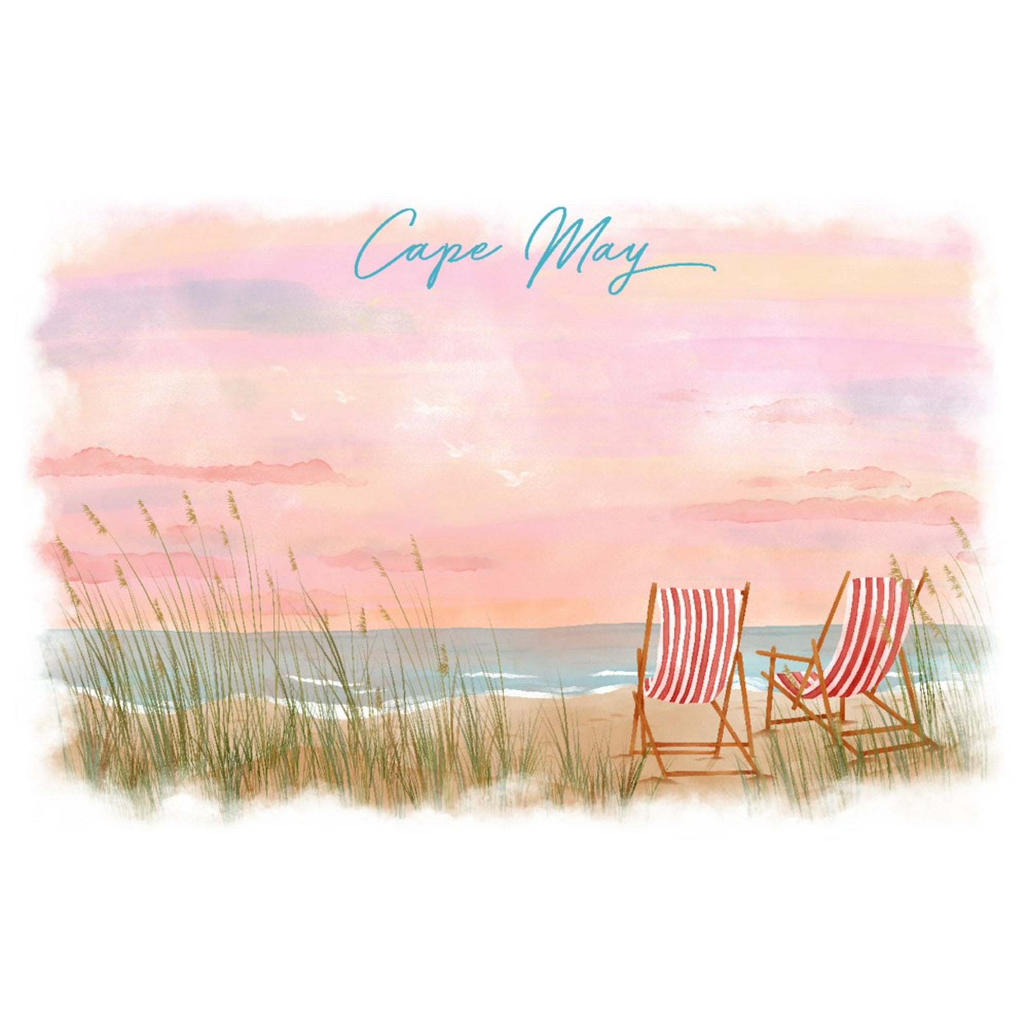 Watercolor Paintings Of Beach Scenes