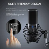 TONOR USB Gaming Microphone Kit, PC Streaming Mic for PS4/5/Discord ...