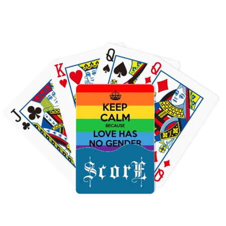 Transgender Bisexuals LGBT Score Poker Playing Card Index Game ...