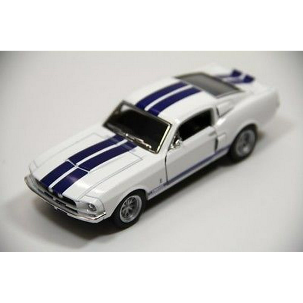 Kinsmart 5" 1967 Shelby GT-500 Ford Mustang Diecast Model Toy Car 1:38 ...