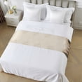 Bed Runner Bird Forest Bedding Scarves Soft Decorative Bed Flag ...