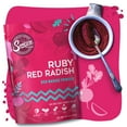 Suncore Foods Gluten-Free Ruby Red Radish Powder, 3.5oz, Red Food ...