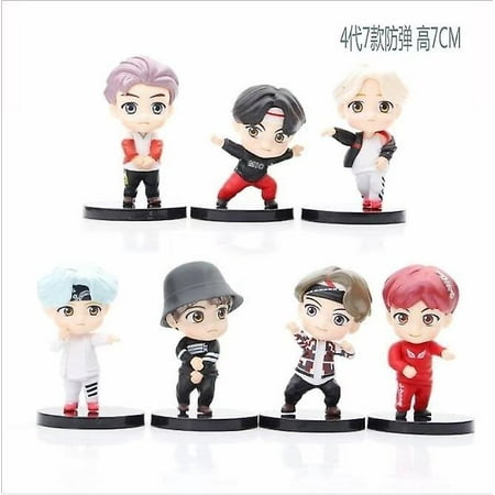 Bangtan Boy Groups Doll Model Cute Anime Figure Character Kpop Star ...
